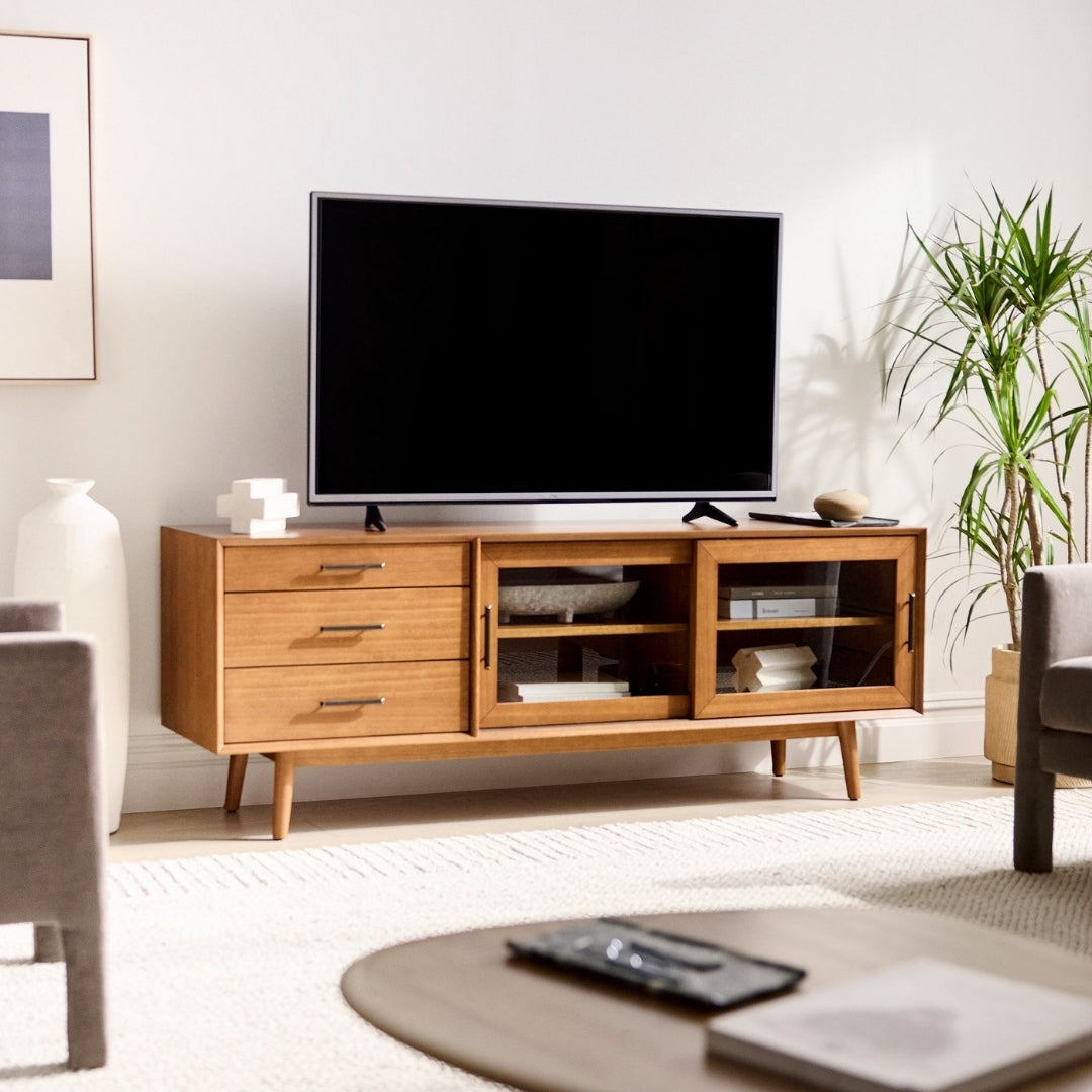 Buy Luxe Drawer & Display TV Unit Online | Spaceven